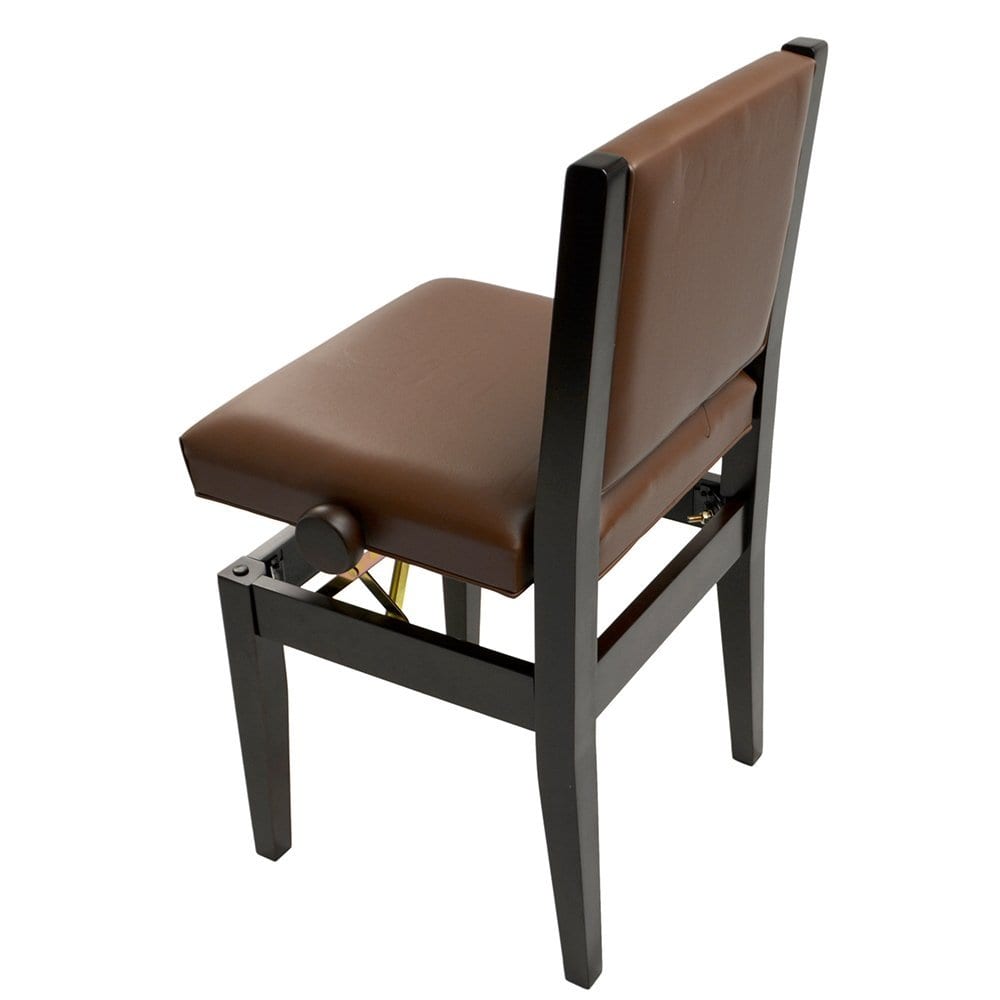 Frederick Studio Padded Adjustable Piano Chair - Walnut - Frederick ...